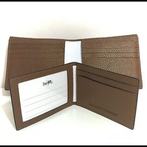 Coach | Bags | Coach Pepsi Leather Wallet New | Poshmark